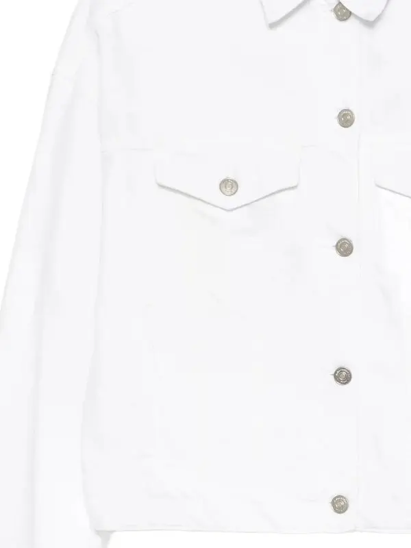 REFORMATION Rhodes Denim Jacket - White