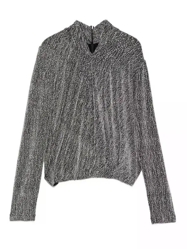 IRO PARIS Metallic Effect Sweater