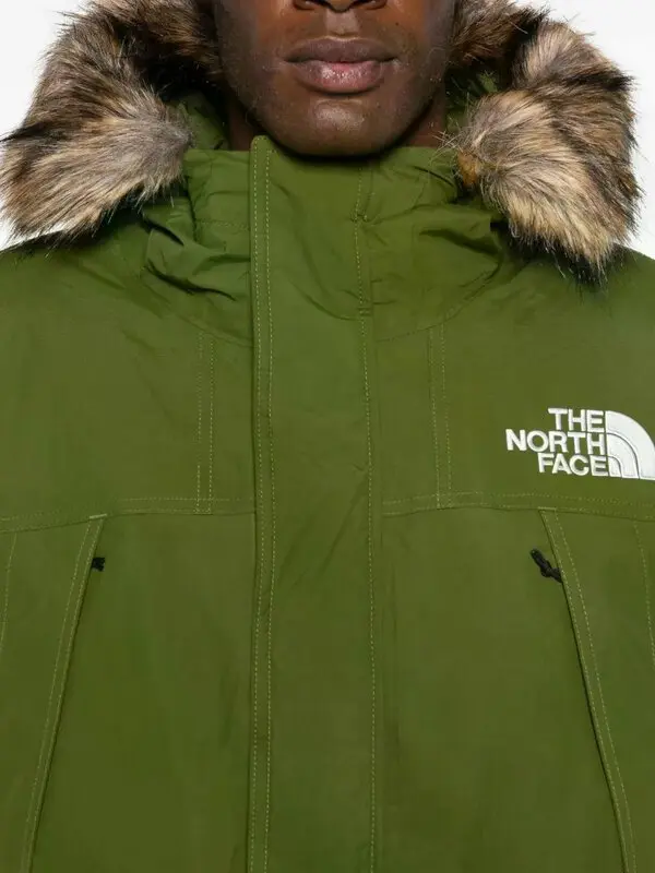 The North Face Hooded Jacket In Green | Editorialist