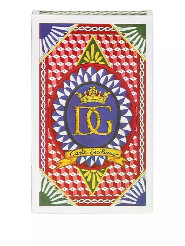 Dolce & Gabbana Sicilian Briscola Playing Cards - White