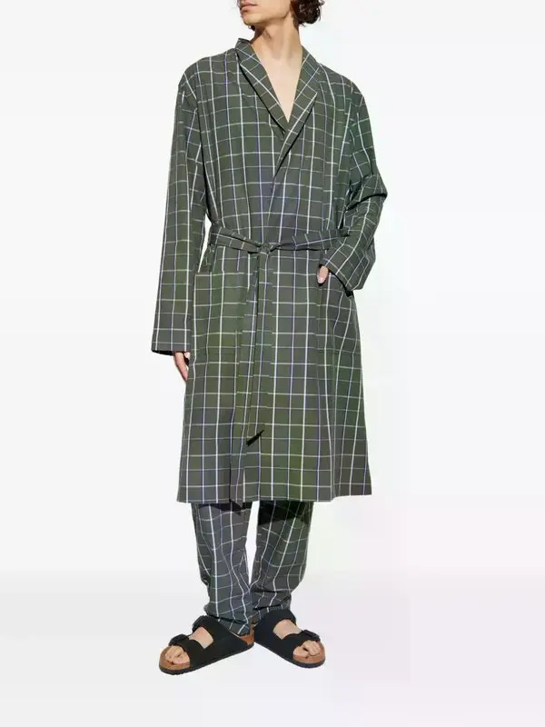 Hanro Checked Drawstring Pajama
