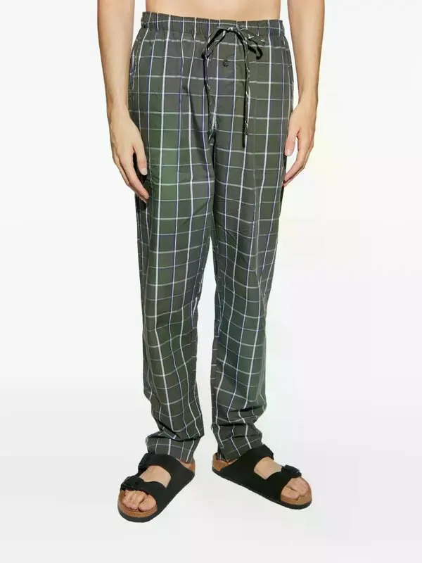 Hanro Checked Drawstring Pajama