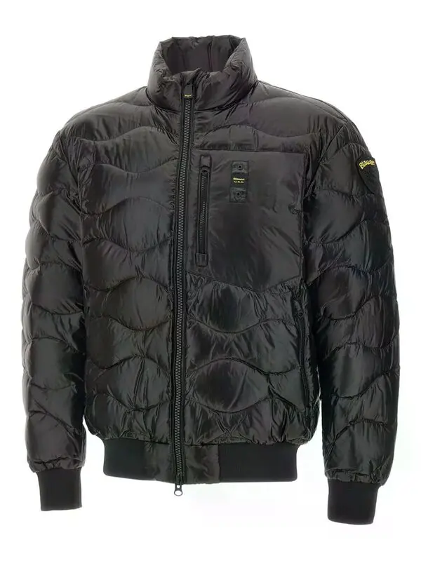 BLAUER. Quilted Bomber Jacket