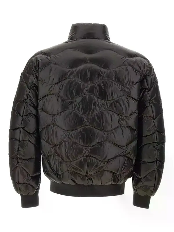 BLAUER. Quilted Bomber Jacket