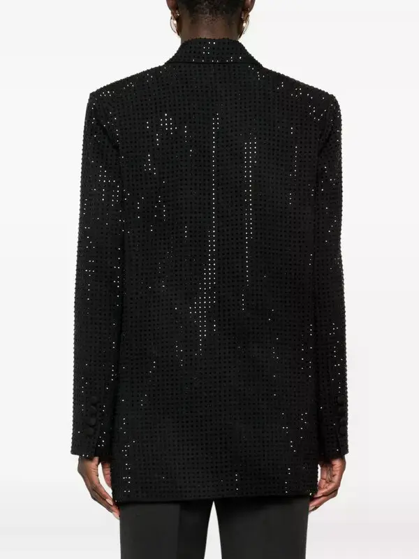 Pinko Double-breasted Embellished Blazer