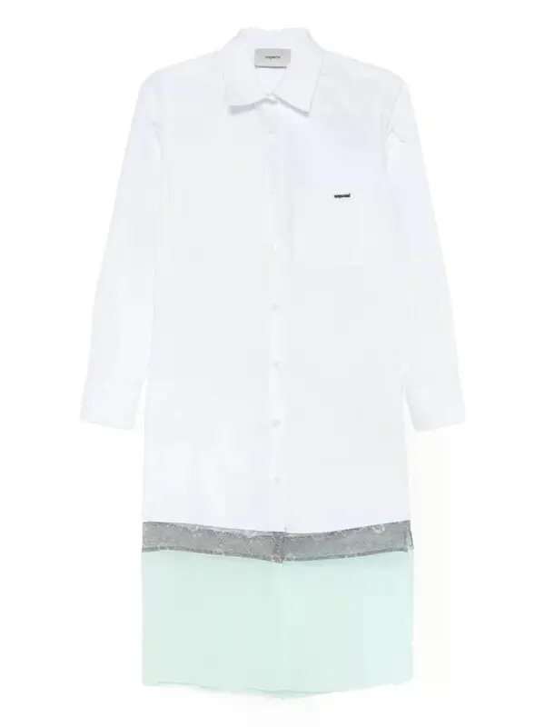 Coperni Layered Shirt Dress
