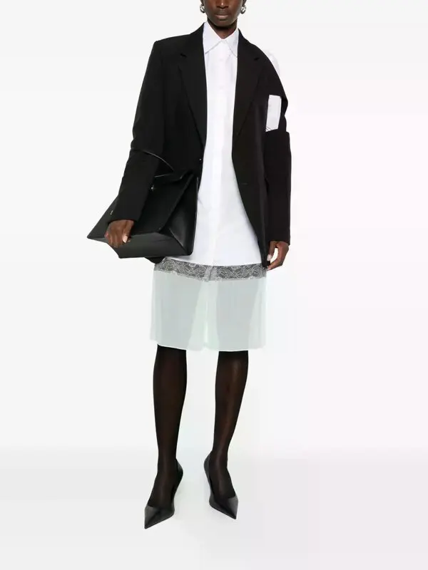 Coperni Layered Shirt Dress