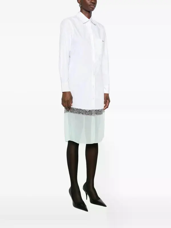 Coperni Layered Shirt Dress