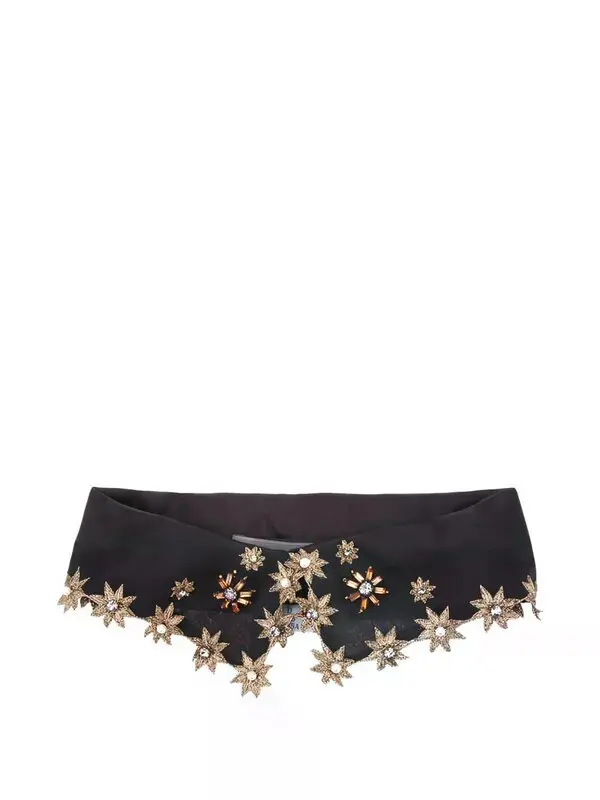 Alberta Ferretti Embellished Star Tie