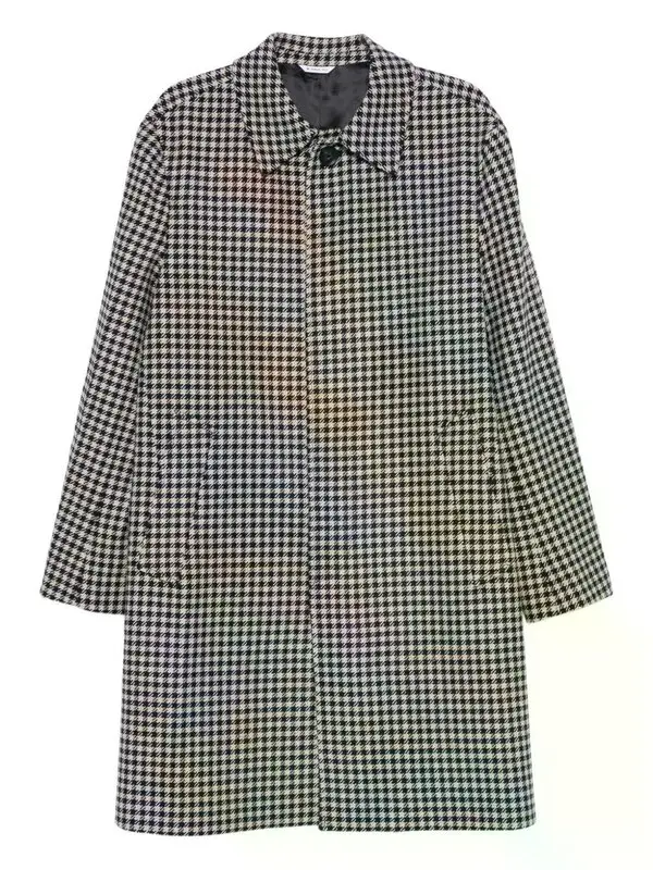 MANUEL RITZ Houndstooth Pattern Coat
