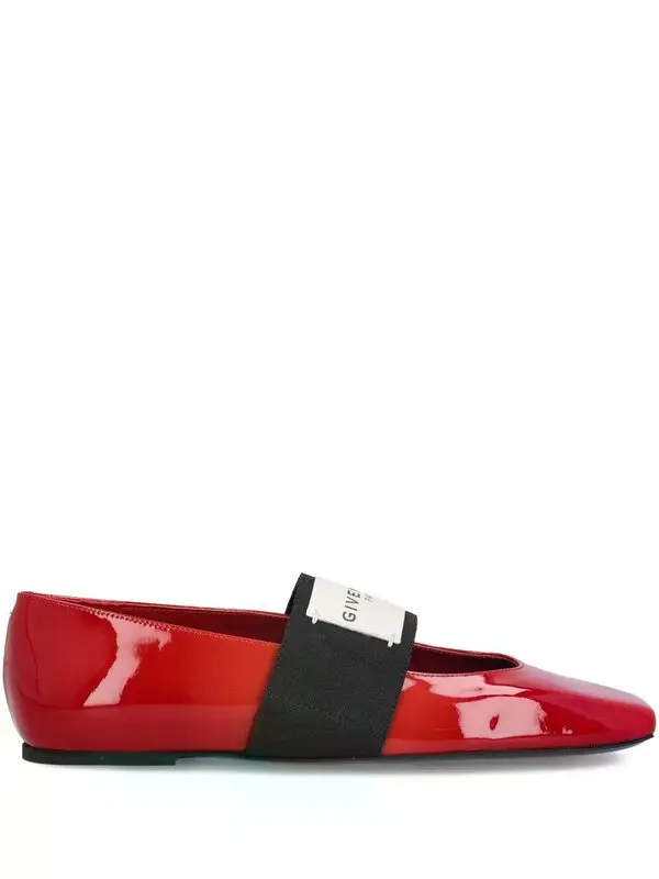 Givenchy Logo-strap Ballerina Flats