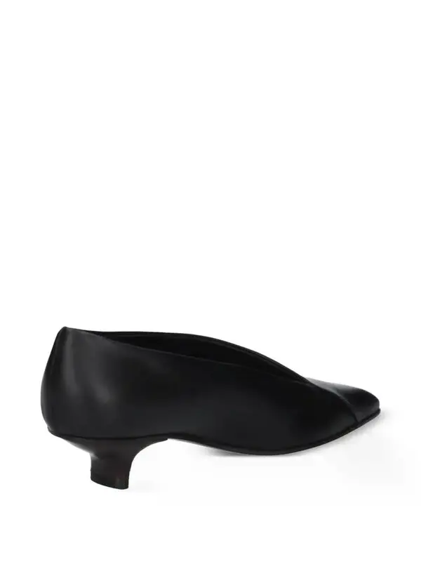 Vicini Square-toe Kitten-heel Pumps