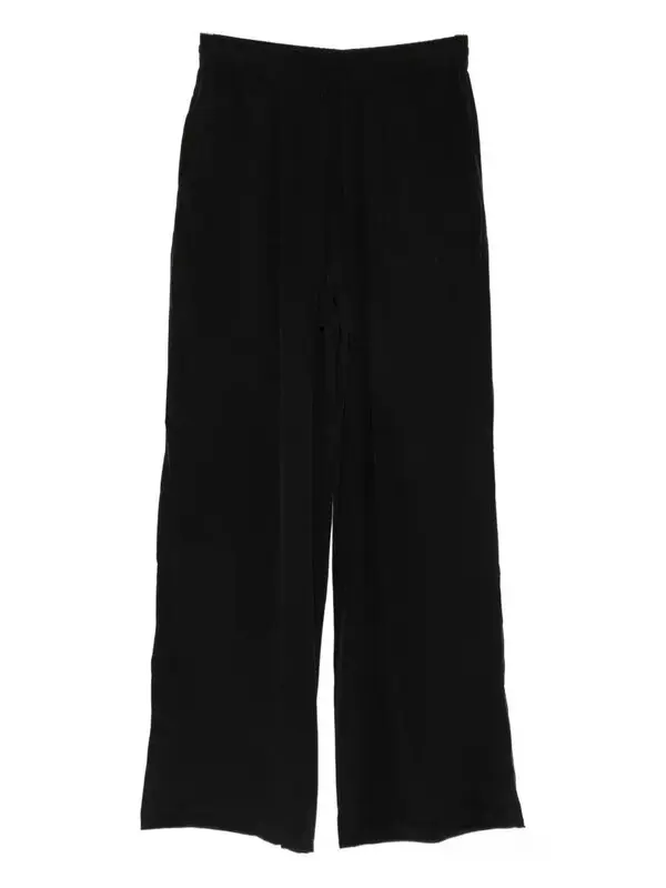 JACOB LEE Silk Trousers - Black