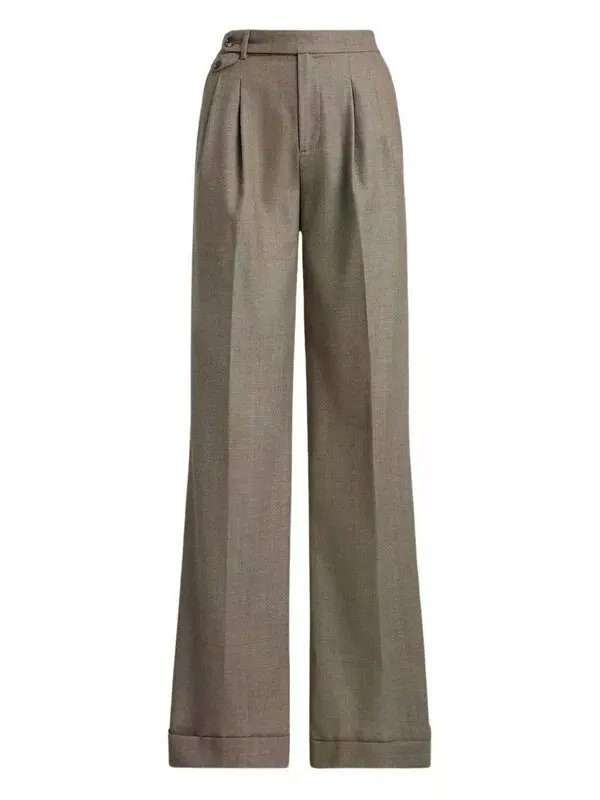 Ralph Lauren Pleated Wool Trousers