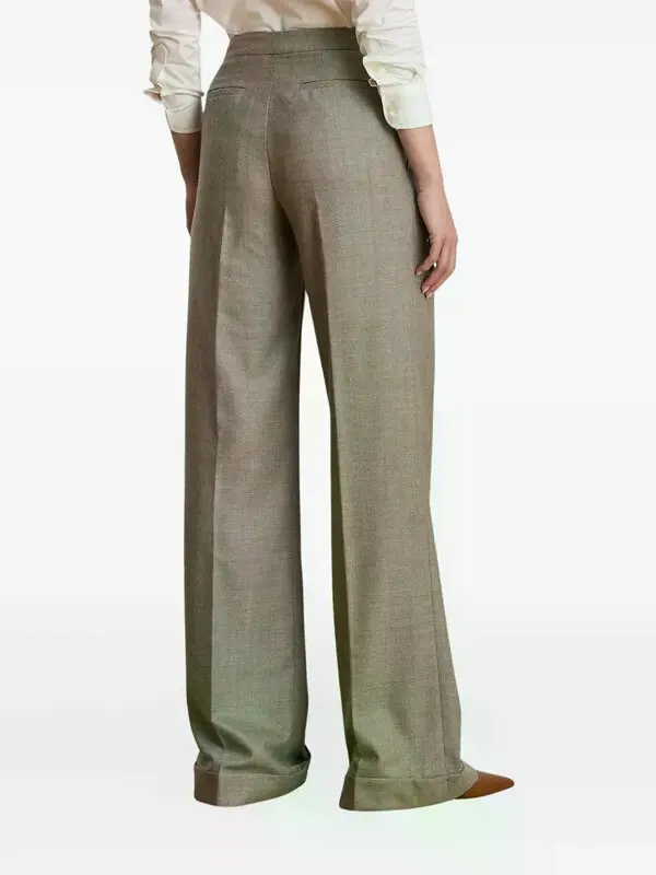 Ralph Lauren Pleated Wool Trousers