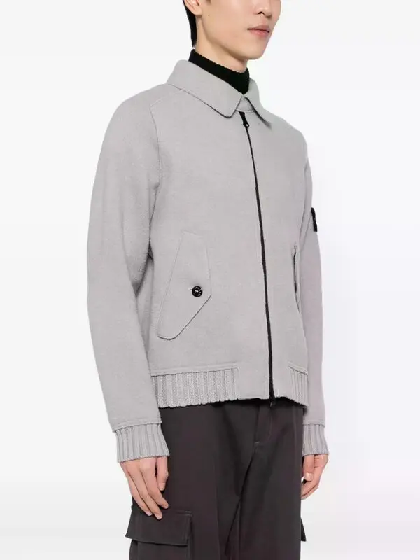 Stone Island Felted Wool Jacket