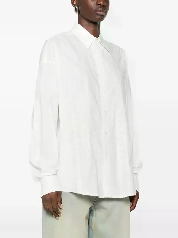 6397 Cotton Shirt - White