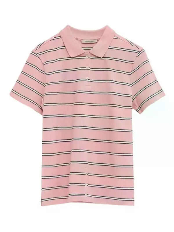 Paloma Wool Striped Polo Top
