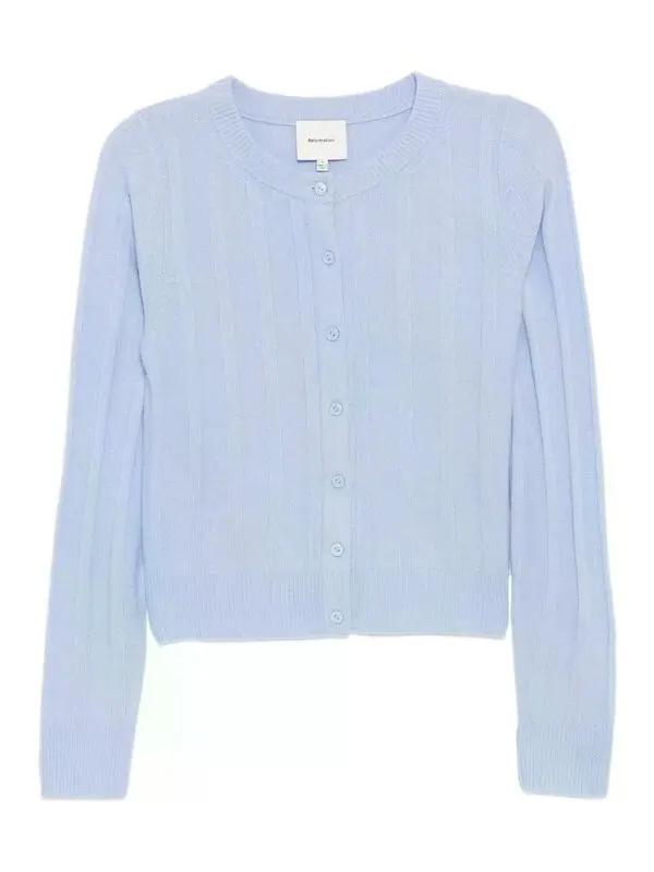 REFORMATION Hannah Cardigan - Blue