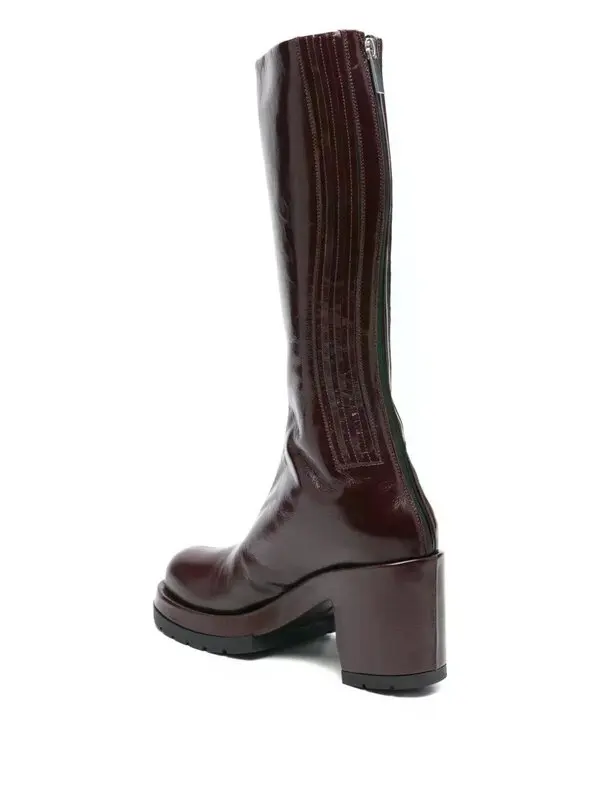 SAPIO 90mm Patent-finish Boots