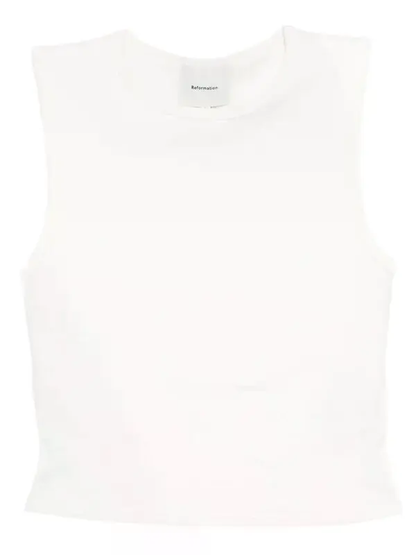 REFORMATION Ryland Top - White