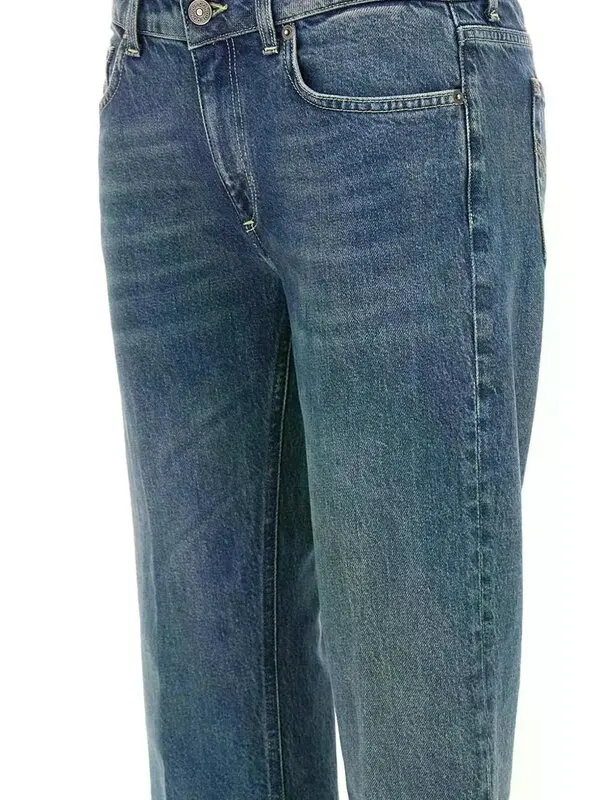 DONDUP Five-pocket Jeans With Logo - Blue