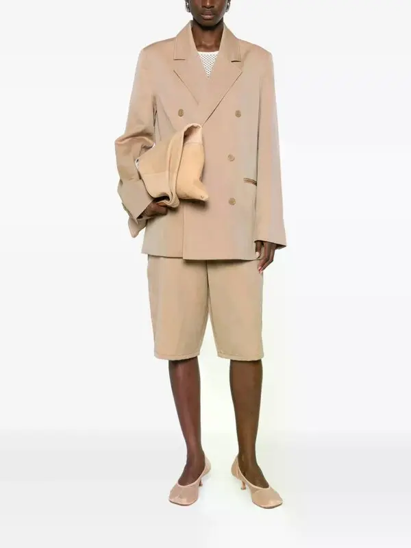6397 Double-breasted Blazer - Neutrals