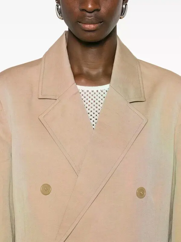 6397 Double-breasted Blazer - Neutrals