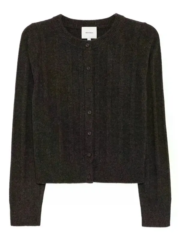 REFORMATION Hannah Cardigan - Brown