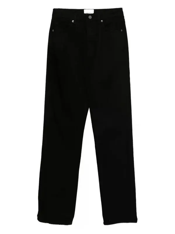 REFORMATION Cynthia Straight-leg Jeans - Black