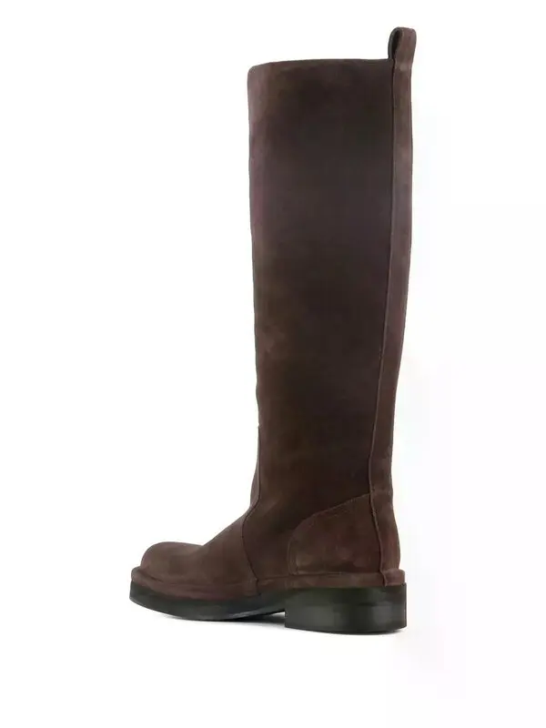 DEL CARLO Suede Knee High Boots