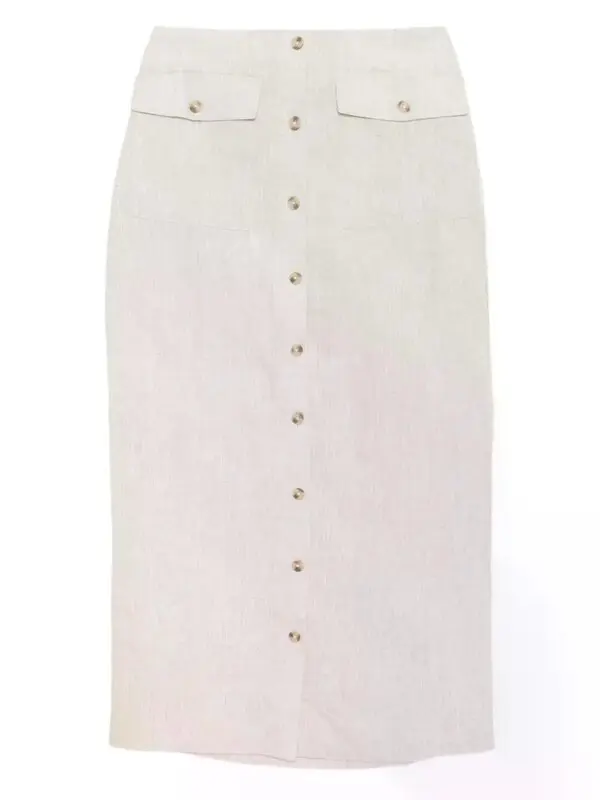 REFORMATION Britt Skirt - Neutrals