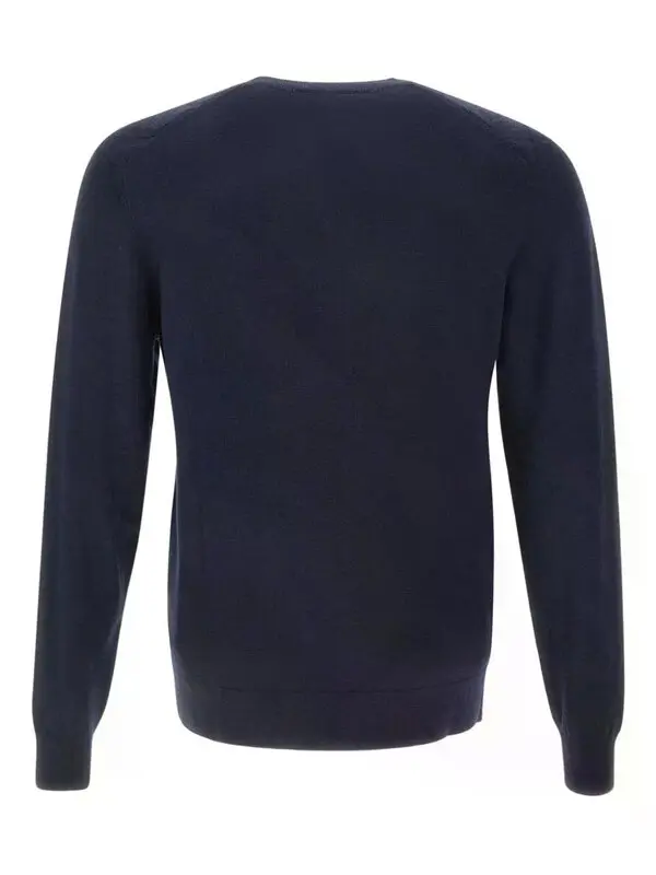 DIKTAT Diamond Pattern Sweater - Blue
