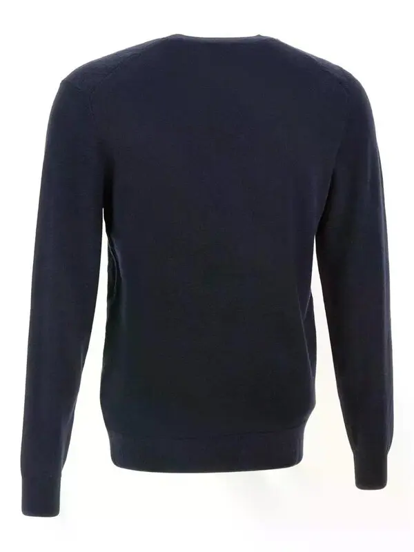 DIKTAT Diamond Pattern Sweater - Blue