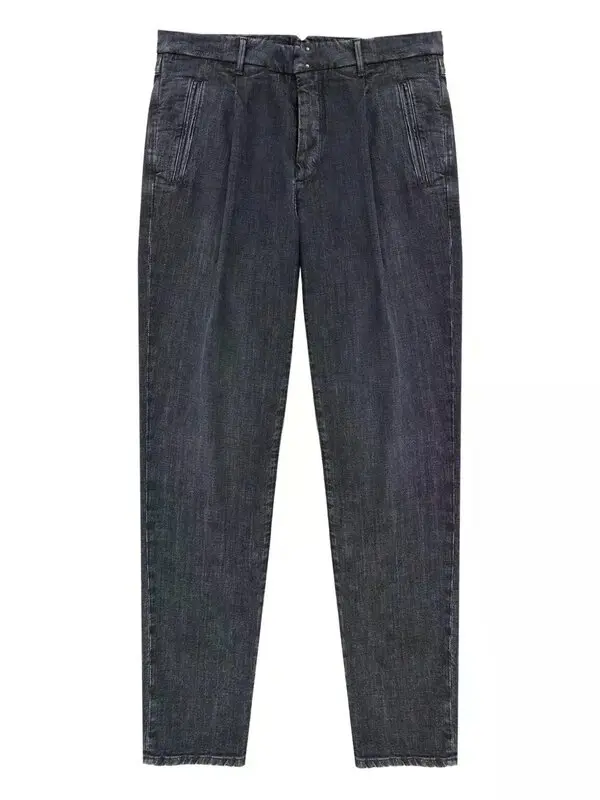 Incotex Pleated Jeans - Grey