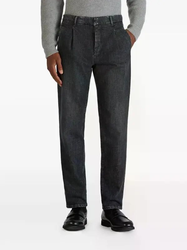 Incotex Pleated Jeans - Grey