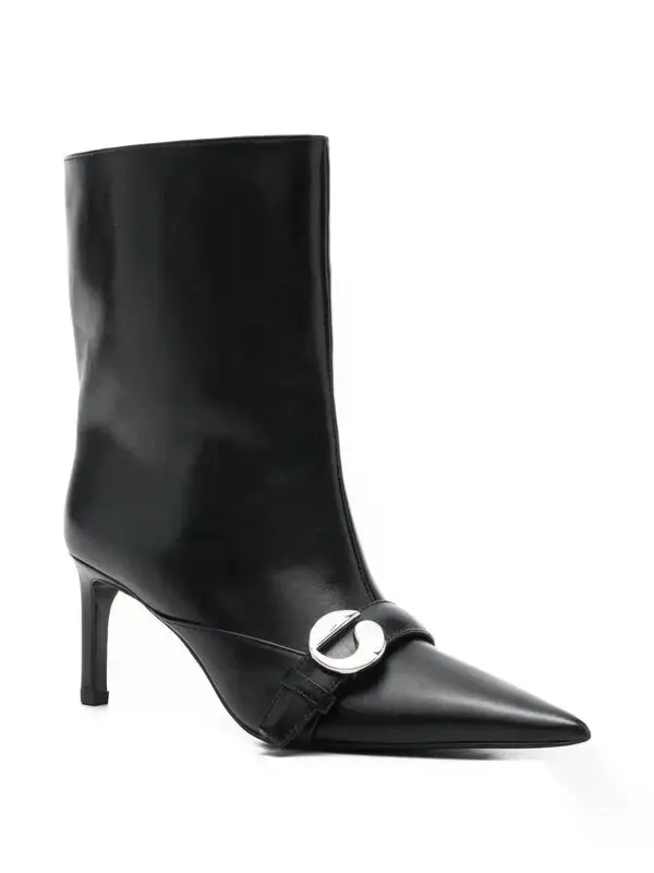Coperni 75mm Belted Boots - Black
