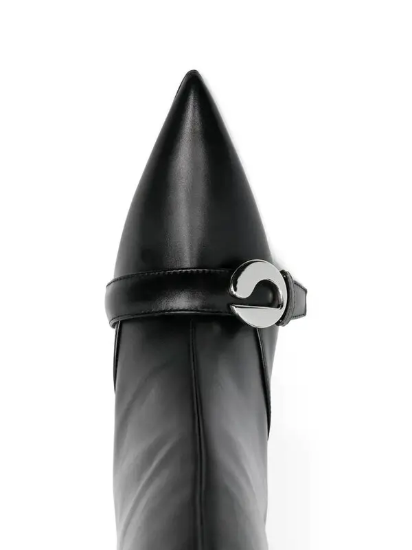 Coperni 75mm Belted Boots - Black