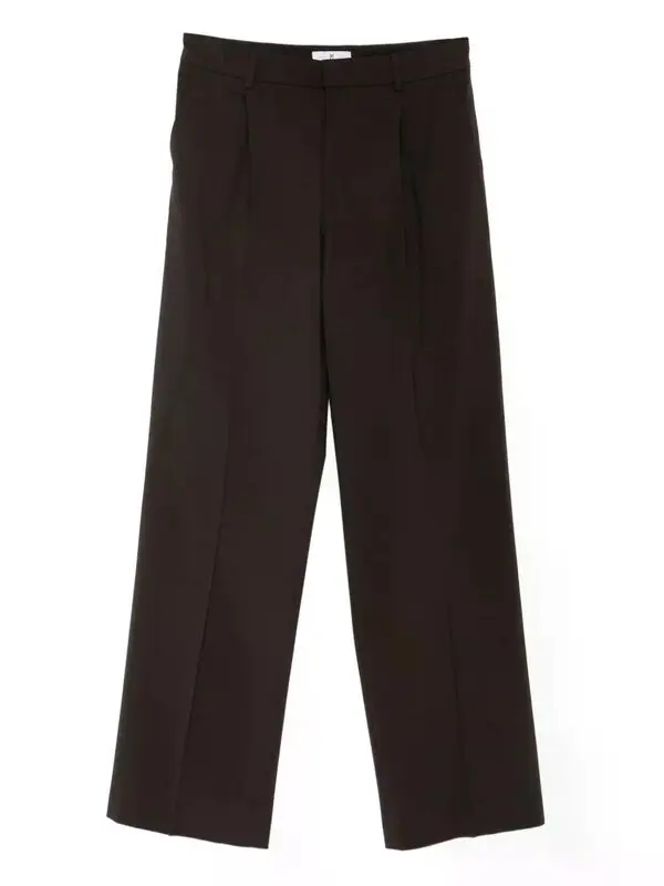 PT TORINO Pleated Trousers - Black