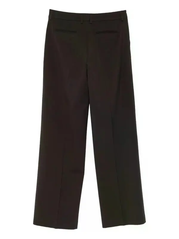 PT TORINO Pleated Trousers - Black