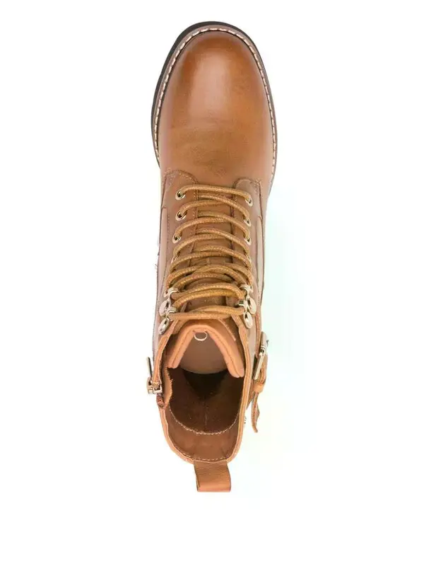 CARMELA 80mm Lace-up Boots