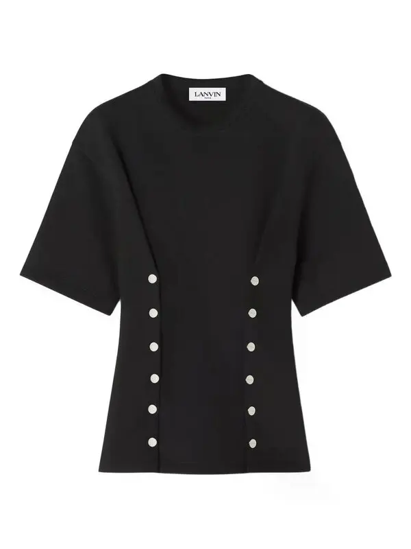 LANVIN Button-detail Fitted Top