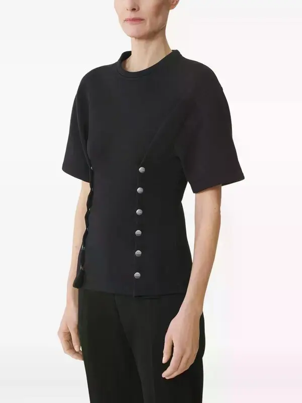 LANVIN Button-detail Fitted Top
