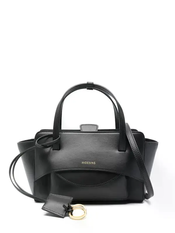 HIDESINS Small Logo-stamp Tote Bag - Black