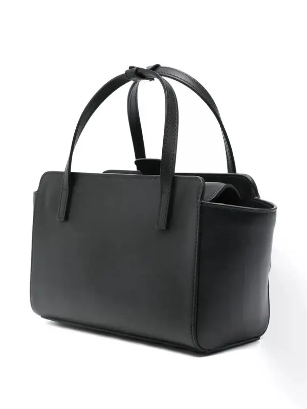 HIDESINS Small Logo-stamp Tote Bag - Black