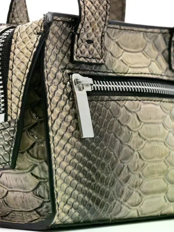 SAPIO Mini Pitone Tote Bag - Neutrals