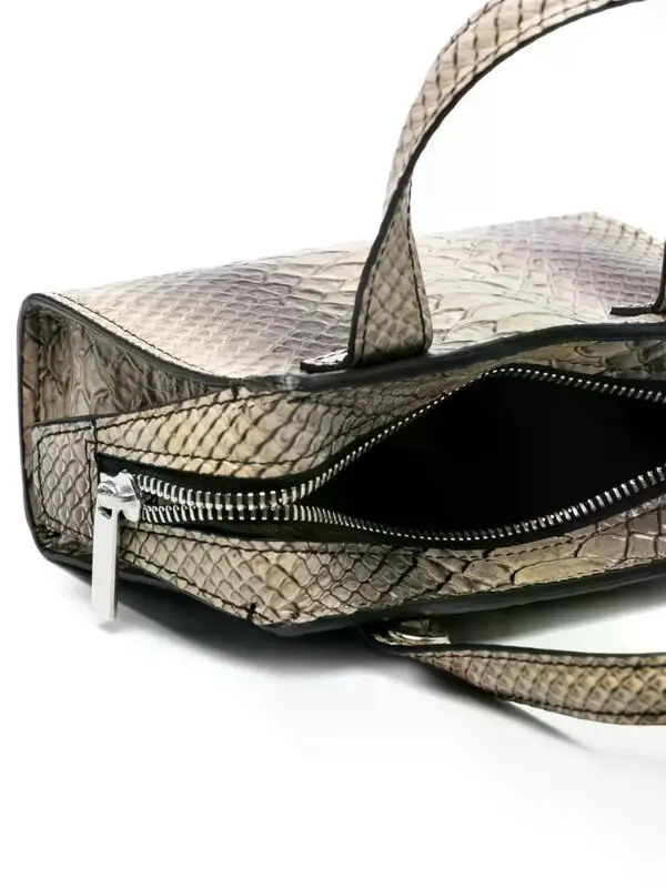 SAPIO Mini Pitone Tote Bag - Neutrals