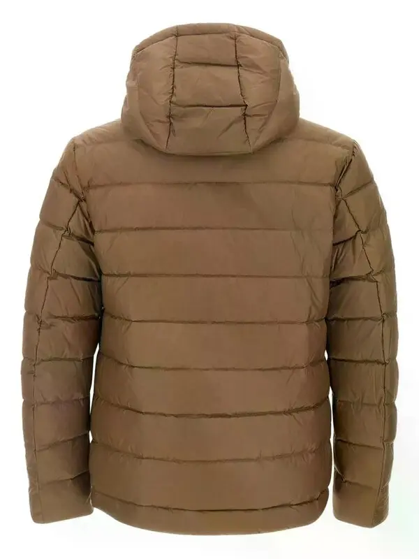 BLAUER. Quilted Hooded Jacket