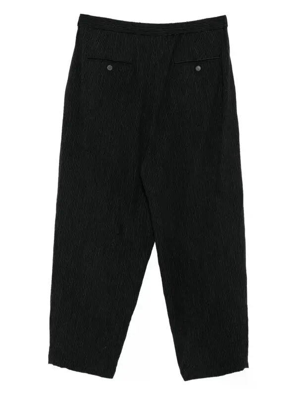 CALMLENCE Double Pleated Tapered Trousers
