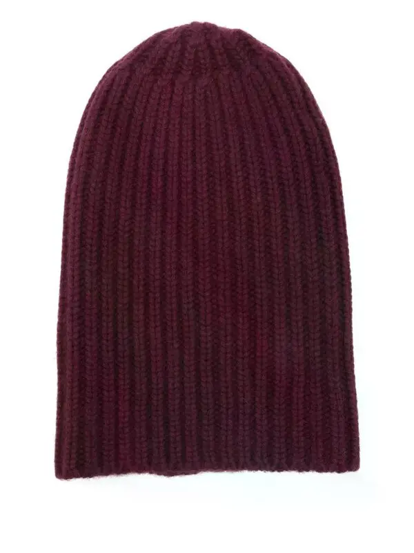 HURRAY Ribbed-knit Beanie - Red